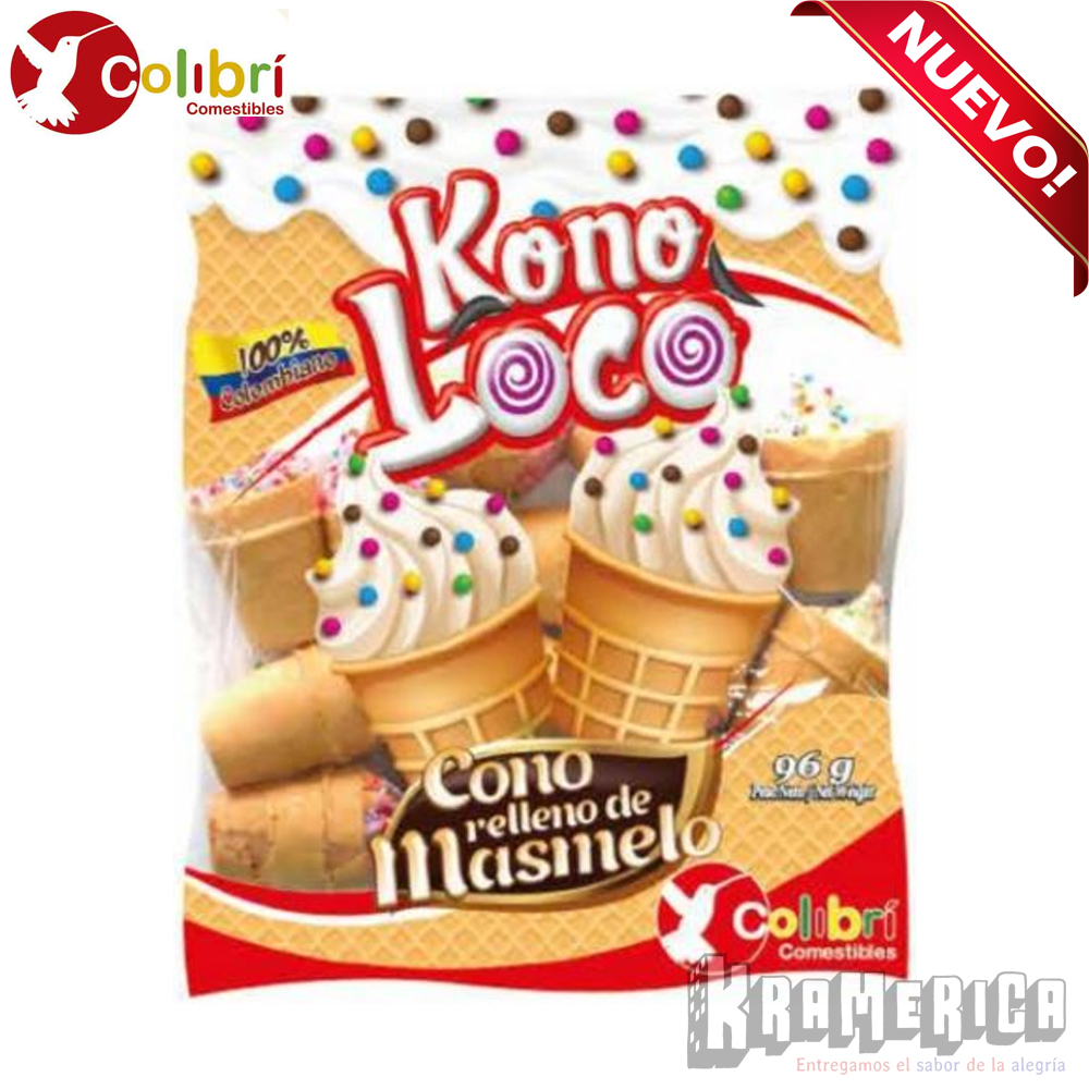 KonoLoco Masmelo - Bolsa x 12 Unids. (Caja x 25 Bols.) - JulyLuly
